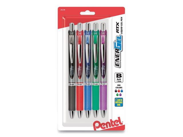 Click here for Pentel EnerGel RTX Gel Pen Retractable Bold Assort... prices