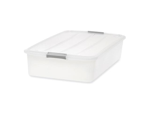 Click here for 50 Qt. Latch Lid Underbed Storage Box 17.75 x 32.5... prices