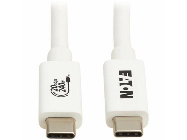 Click here for Tripp Lite series USB4 20Gbps Cable (M/M)  White... prices