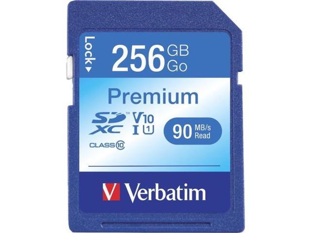 Click here for VERBATIM VER99828 256GB Premium SDXC Memory Card prices