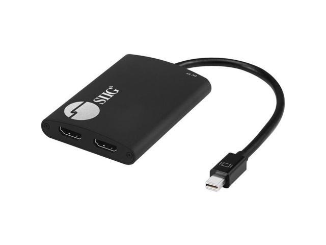 Click here for SIIG 1x2 Mini DP 1.2 to HDMI 2 Port Multi Monitor... prices