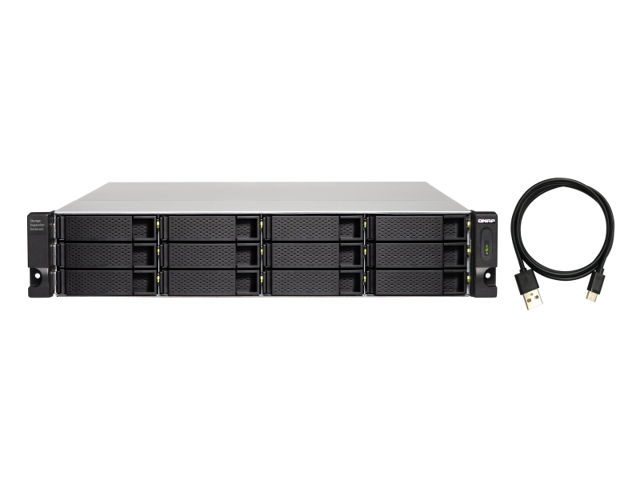Click here for QNAP TL-R1200C-RP-US 12-bay 2U rackmount USB-C 3.1... prices
