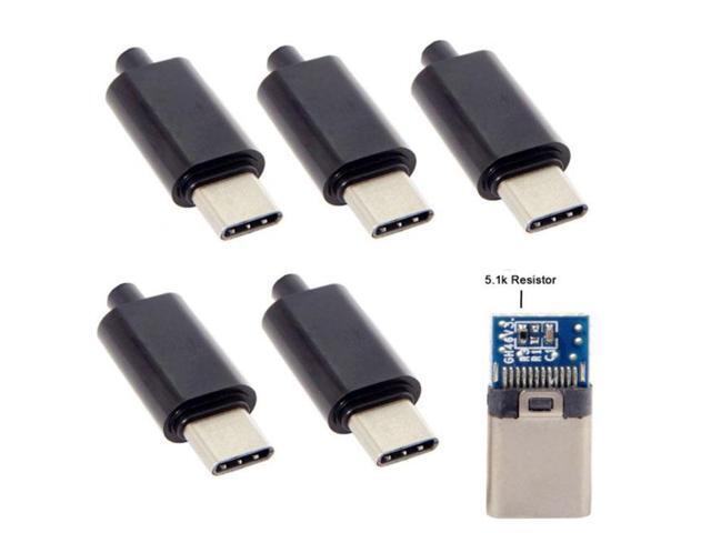 Click here for Cablecc 5pcs/lot DIY 24pin USB Type C USB-C Male O... prices