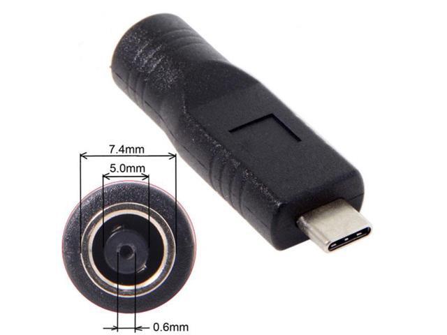 Click here for Cablecc DC Jack 7.4*5.0mm Input to USB-C Type-C Po... prices