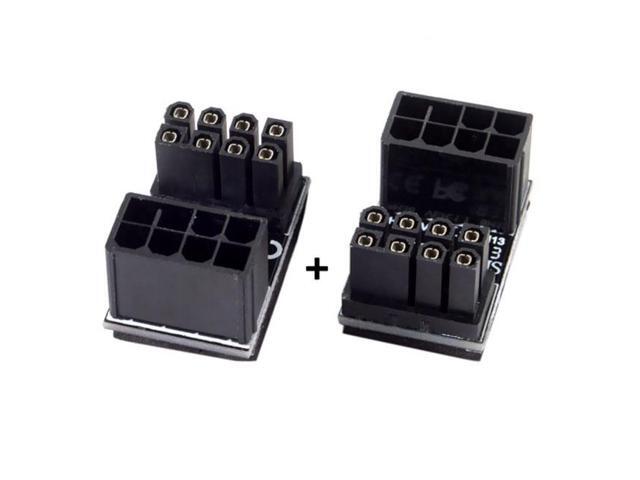 Click here for Cablecc ATX 8Pin Female to 8pin Male 180 Degree An... prices