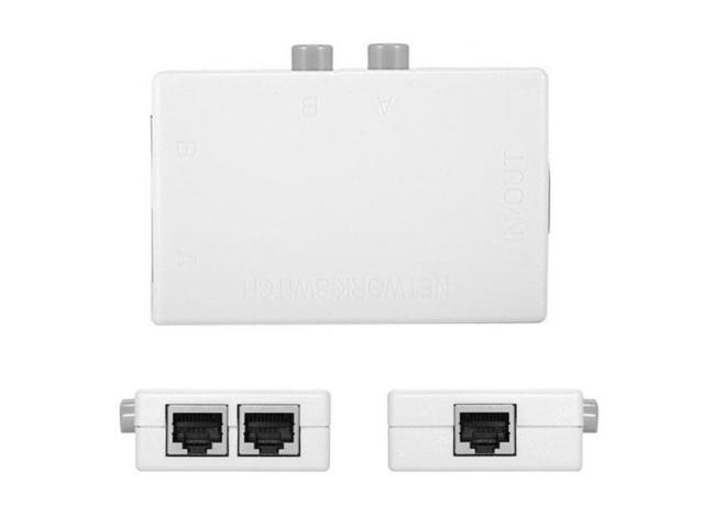 Click here for Cablecc UTP STP 2 in 1 out 2 Ports RJ45 LAN CAT Ne... prices