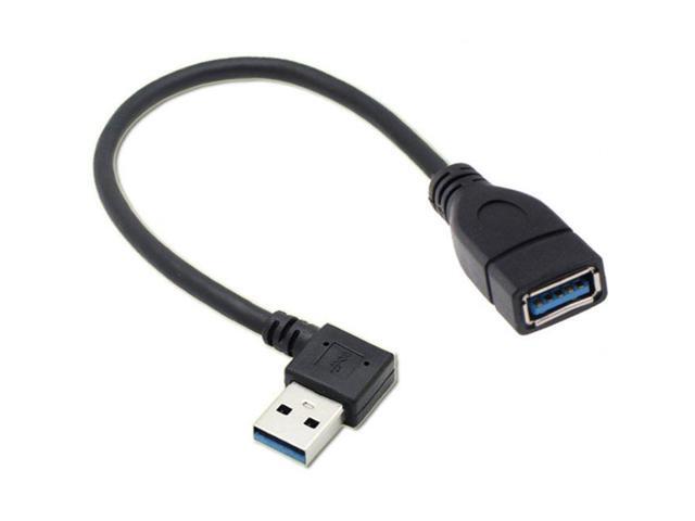 Click here for Cablecc Right Angled USB 3.0 Type-A Male to USB 3.... prices
