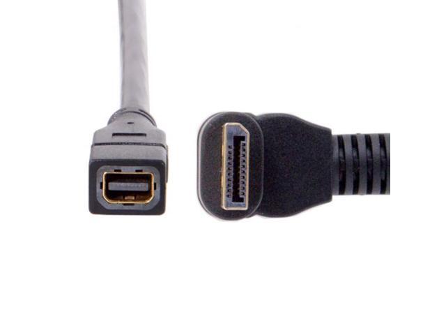 Click here for Xiwai Down Angled DP DisplayPort 90 Degree to Mini... prices