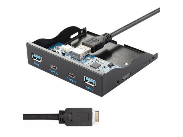 Click here for Cablecc USB 3.1 Front Panel Header to USB-C & USB... prices