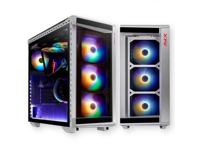 Click here for XPG BATTLECRUISER ATX Mid-Tower RGB Case-White-BAT... prices