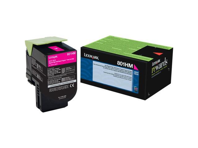 Click here for JS Lexmark 80C1HM0 801hm Magenta High Yield Return... prices