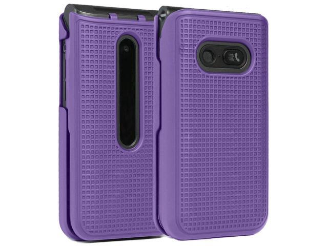 Click here for Purple Grid Case Cover Slim Hard Shell for LG Clas... prices