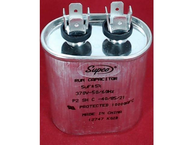 Click here for Run Capacitor  Oval  5 Mfd.  370 Volt  CR5X370 prices