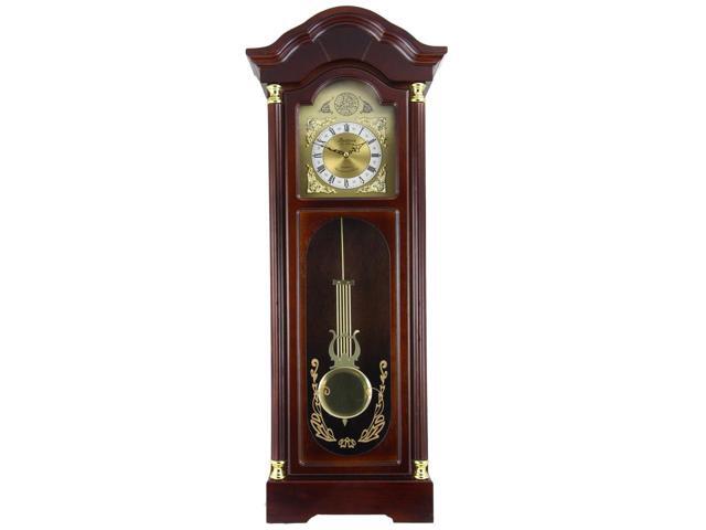 Click here for Bedford Clock Collection Antique Cherry Oak Finish... prices