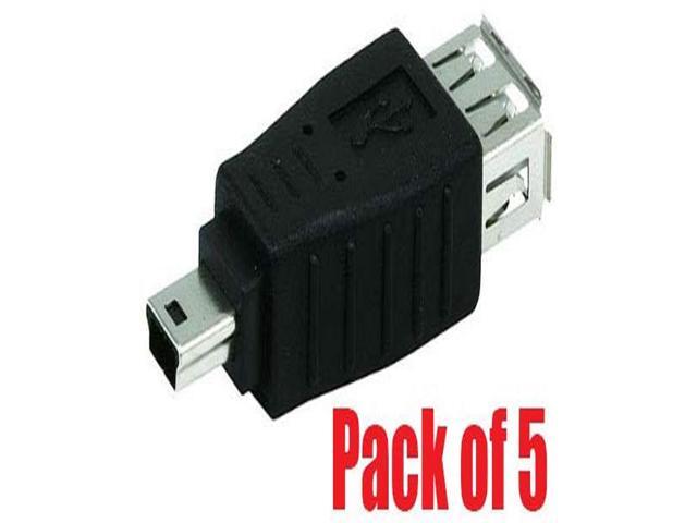 Click here for iMBAPrice USB 2.0 A (f) to Mini 5 Pin (m) USB Conn... prices