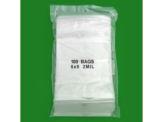 Click here for 100 CLEAR Reclosable Zipper Bag (6 x 9) - 2 Mil Th... prices