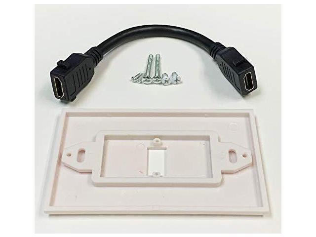 Click here for iMBAPrice (Pack of 2) HDMI Pigtail Wall Plate 1 Po... prices