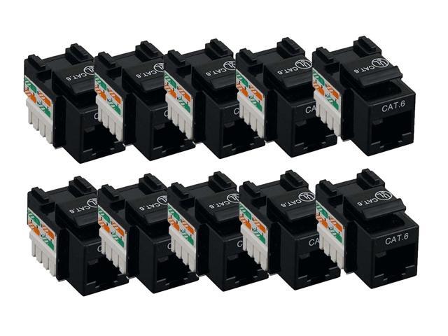 Click here for iMBAPrice (10-Pack) Cat6 RJ45 Punch-Down Keystone... prices