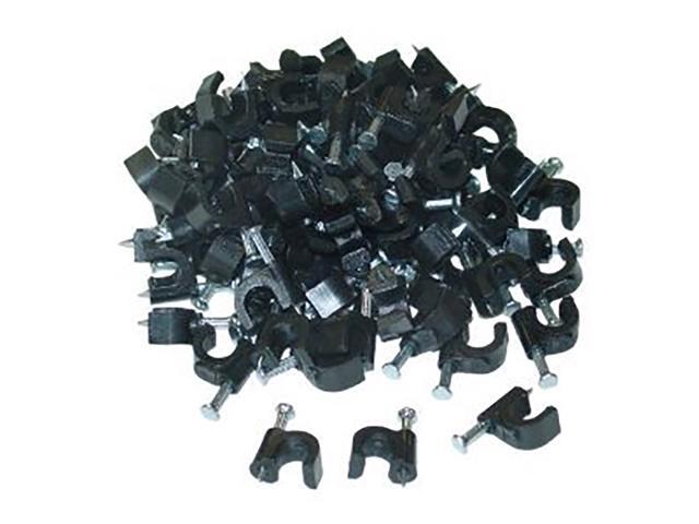 Click here for Amamax Cable-Clip Black RG6 (100 pieces per bag) C... prices