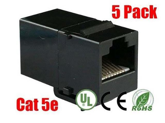 Click here for iMBAPrice Cat 5e Keystone Inline Coupler - Black (... prices