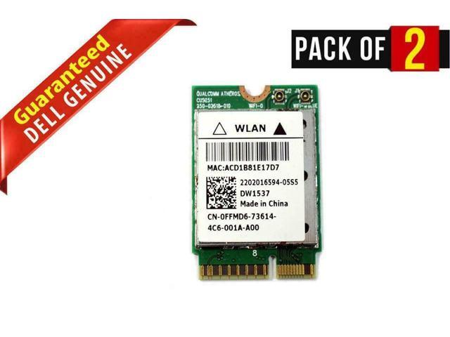 Click here for LOT x 2 Dell Dw1537 Atheros Qcsnfa282 WiFi 300m BT... prices