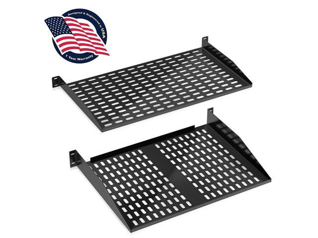 Click here for 19-Inch 2U 2 Pack Server Rack Shelves - Server Rac... prices