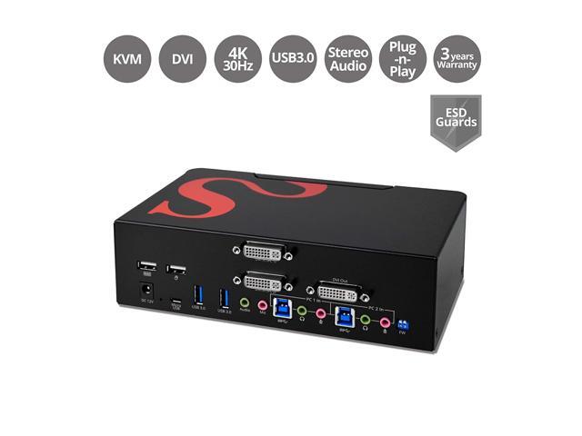 Click here for SIIG 2-Port DVI Dual-Link KVM Switch Smart Console... prices