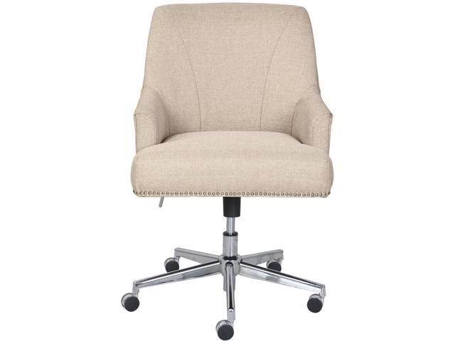 Click here for Serta Leighton Modern Twill Fabric Home Office Cha... prices