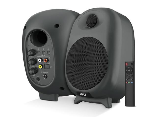 Click here for Pyle HiFi 60W Powered Bluetooth Bookshelf Monitor... prices