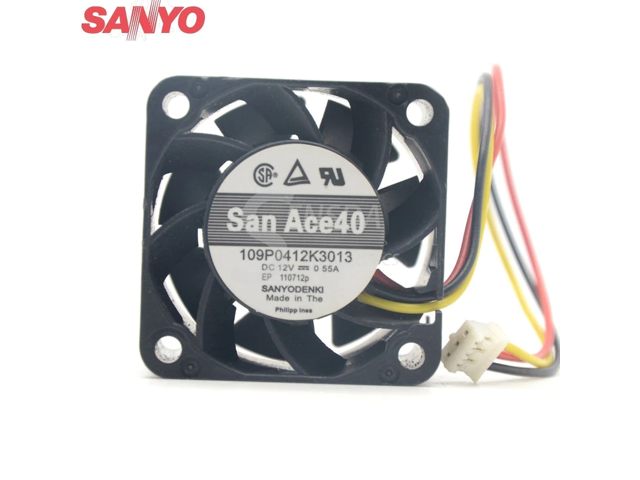 Click here for For Sanyo 109P0412K3013 4cm 1U server fan 4028 12V... prices