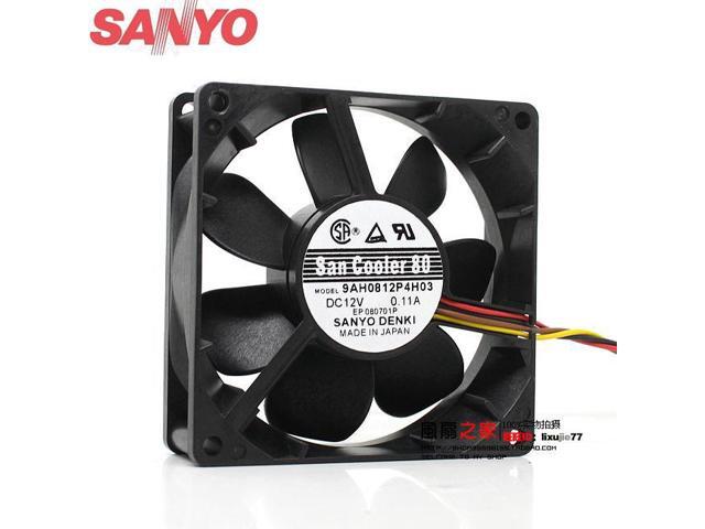 Click here for For Sanyo 9AH0812P4H03 12V 0.11A 8cm 80mm 8025 Dua... prices