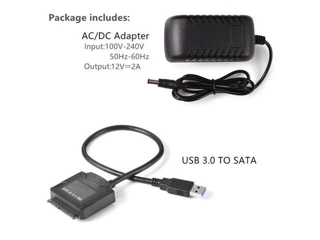 Click here for USB 3.0 To SATA Power Adapter For 3.5 inch HDD 2.5... prices