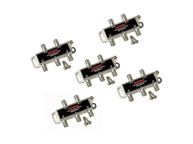 Click here for Antronix CMC2004H 4-Way  5 Pack Horizontal Splitte... prices