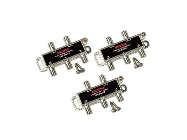 Click here for Antronix CMC2004H 4-Way- (3) Pack - Horizontal Spl... prices