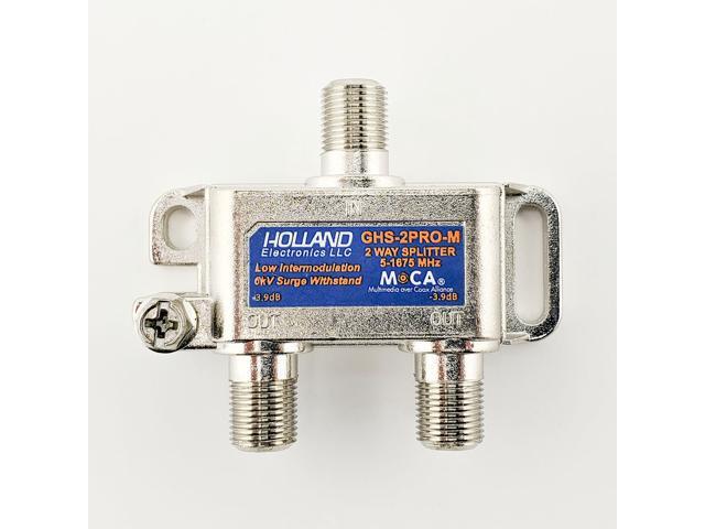 Click here for GHS-2PRO-M Cable TV MoCA Rated 2-Way Splitter - Ho... prices