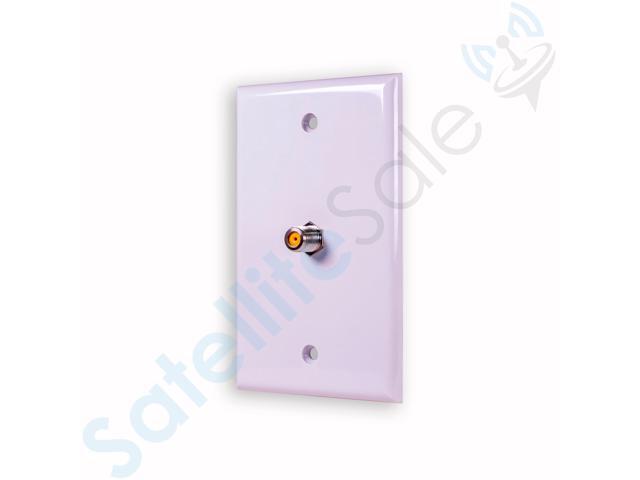 Click here for SatelliteSale Coaxial Single Wall Plate Female to... prices