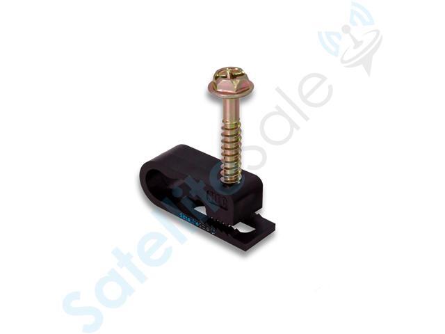 Click here for SatelliteSale Dual Siamiese Screw Black Clips for... prices