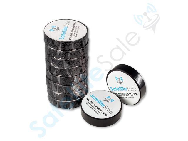 Click here for SatelliteSale Black PVC Insulation Tape .75in by 6... prices