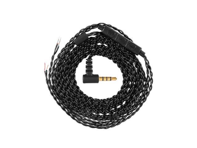 Click here for 3.5mm DIY Replace Headphone Cable Copper Silver Pl... prices