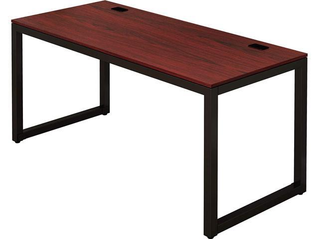 Click here for SHW Computer Desk Home Office Table  Black Frame w... prices