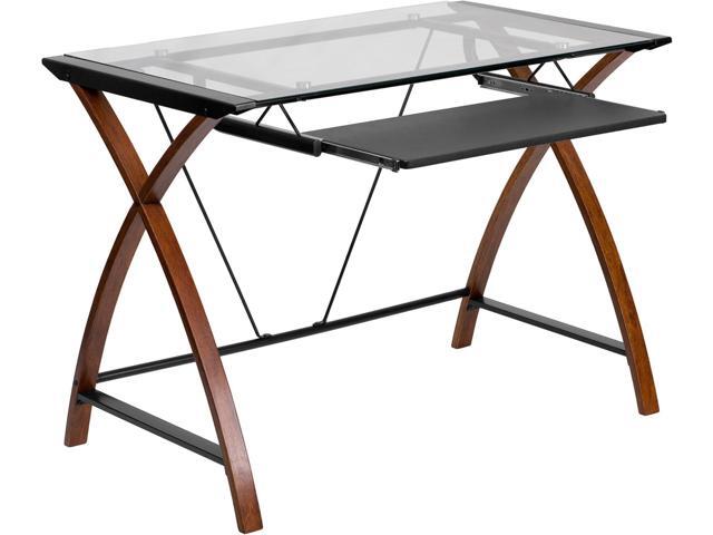 Click here for Flash Furniture Jude Tempered Glass Computer Desk... prices