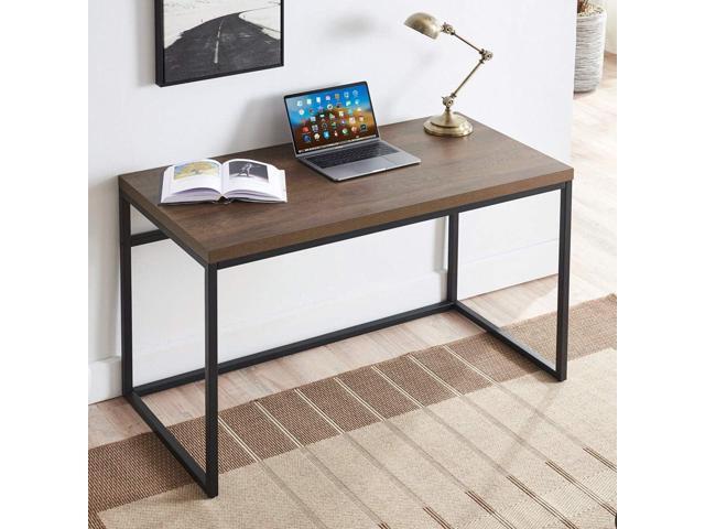Click here for CENSI Dark Walnut Wood and Metal Writing Desk/Comp... prices