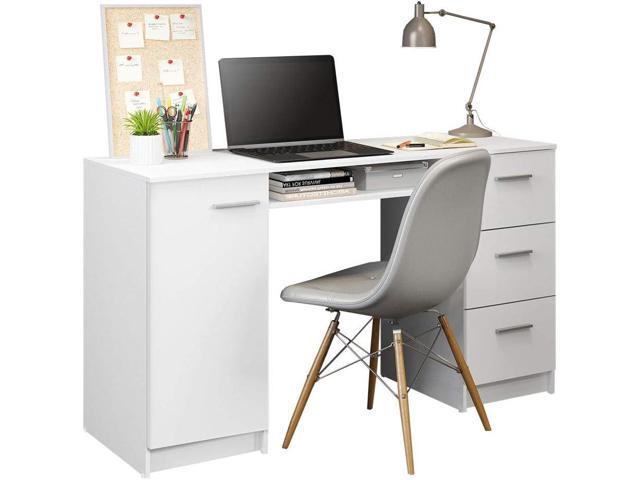 Click here for Madesa Computer Desk with 3 Drawers  1 Door and 1... prices