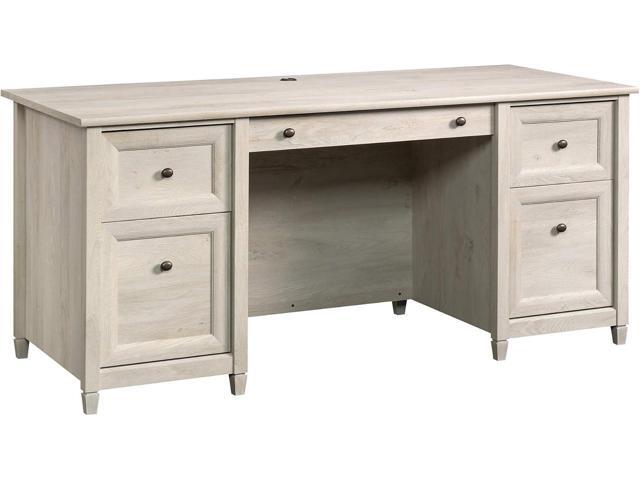 Click here for Sauder Edge Water Executive Desk  Chalked Chestnut... prices