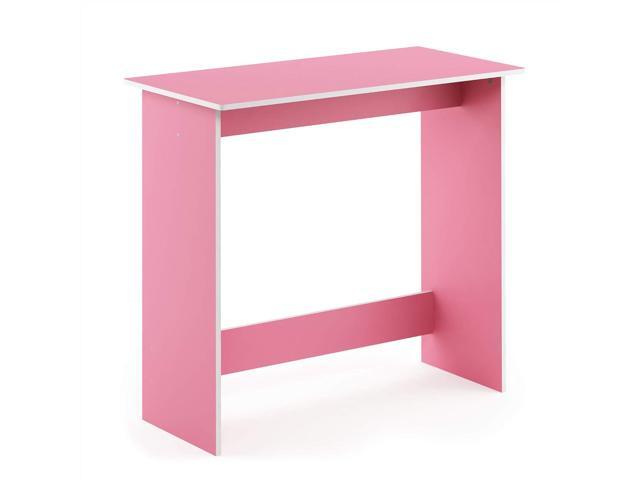 Click here for FURINNO Simplistic Study Table  Pink  15.5 in x 31... prices