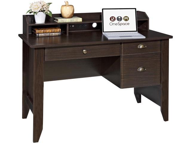 Click here for OneSpace Eleanor Executive Desk  Wood-Grain Office... prices
