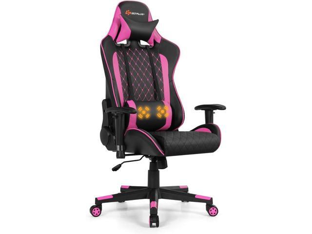 Click here for Goplus Massage Gaming Chair  Reclining Backrest Ha... prices