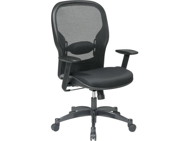 Click here for SPACE Seating Breathable Mesh Black Back and Padde... prices