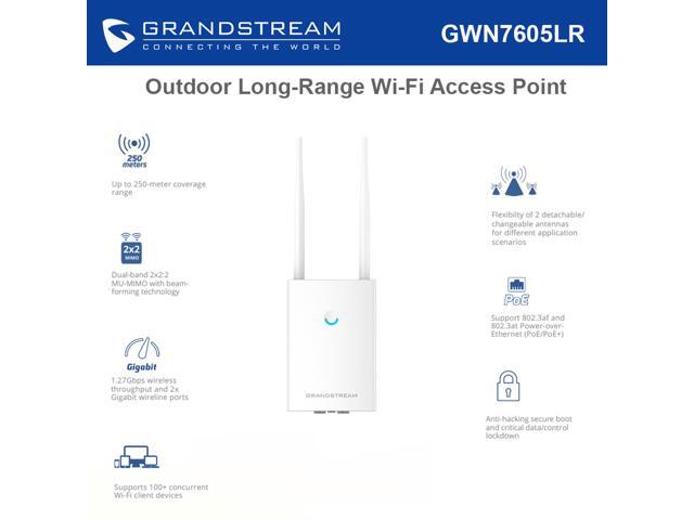 Click here for Grandstream GWN7605LR Outdoor Long-Range Wi-Fi Acc... prices