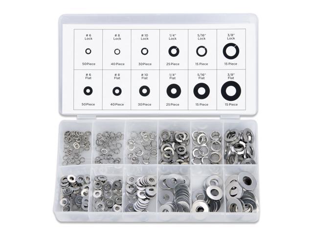 Click here for Neiko 50400A Stainless Steel Split Lock and Flat W... prices